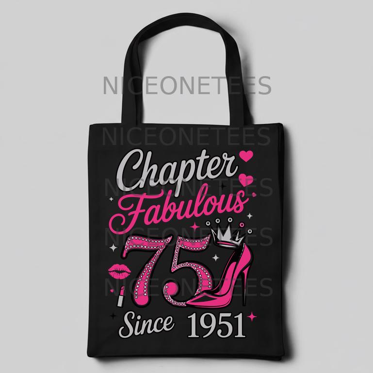 Chapter 75 Fabulous Since 1951 75th Birthday Svg Png - Etsy