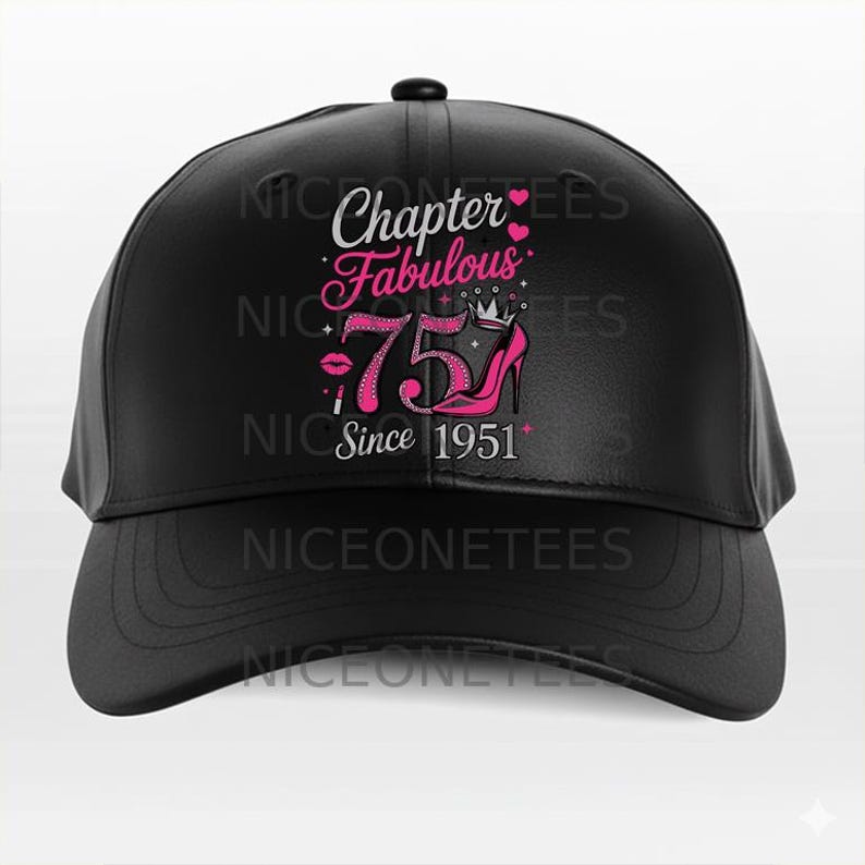 Chapter 75 Fabulous Since 1951 75th Birthday Svg Png - Etsy