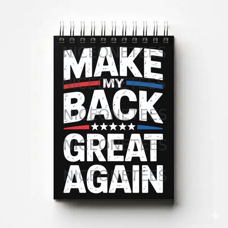Make My Back Great Again Funny Back Surgery Recovery Svg Png - Etsy