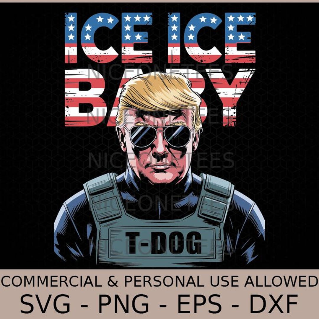 Vintage Ice Ice Baby Funny Trump Svg Png - Etsy
