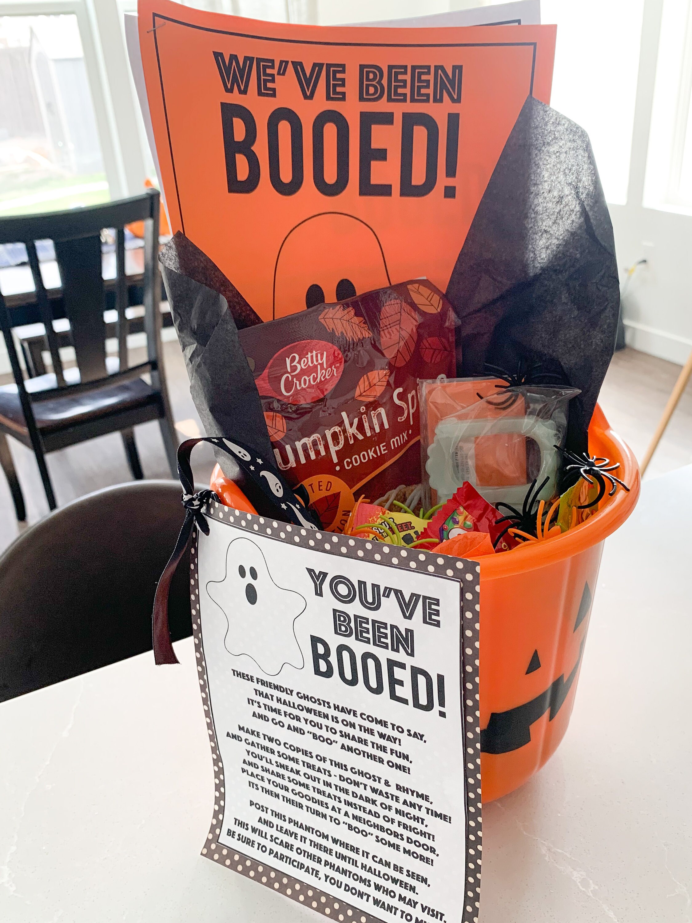 You've Been Booed Printable, We've Been Booed Kit, Halloween, Halloween ...