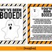 You've Been Booed Printable, We've Been Booed Kit, Halloween, Halloween ...