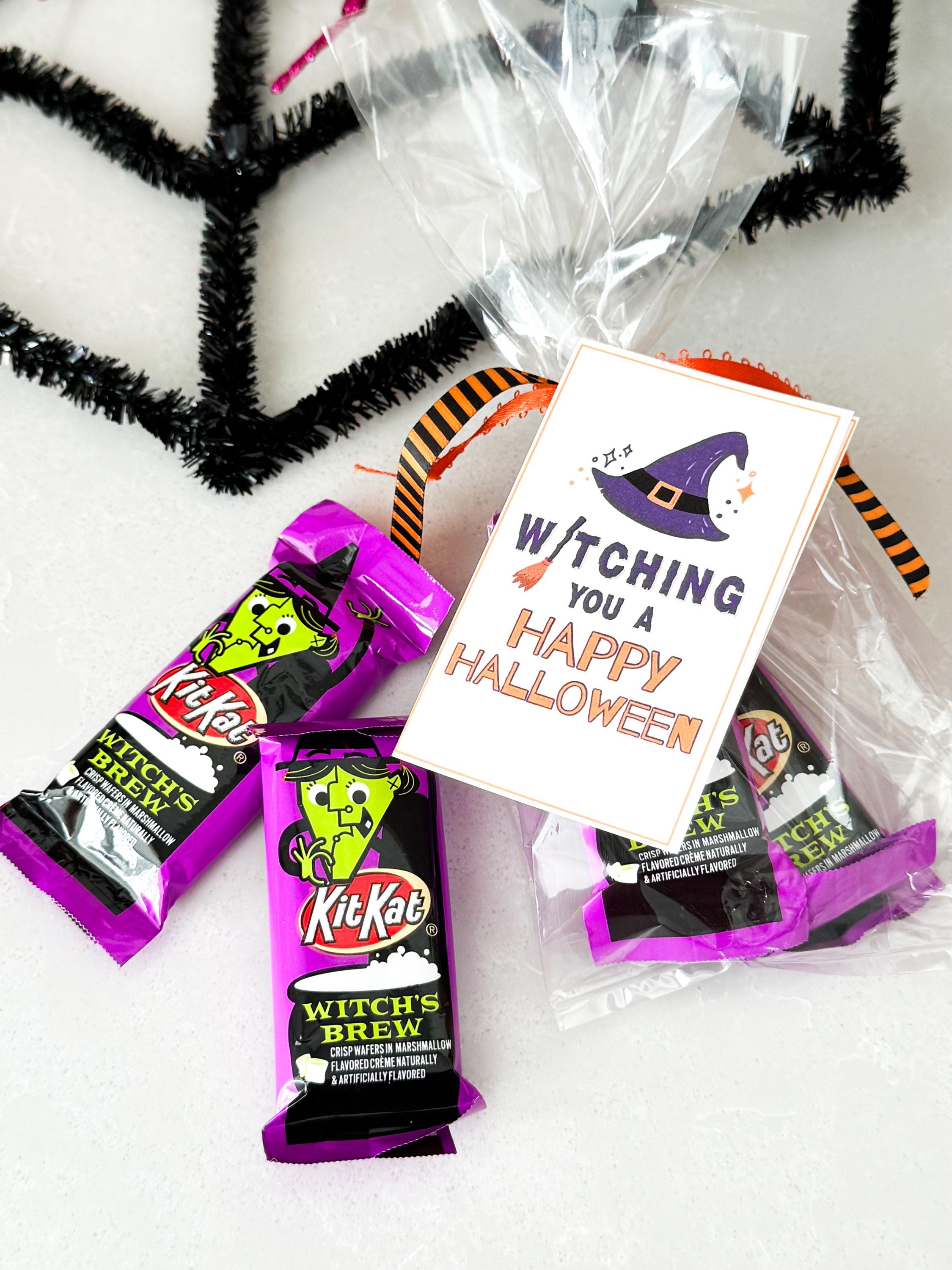 Witching You a Happy Halloween, Wishing You Halloween, Witch Theme Gift ...