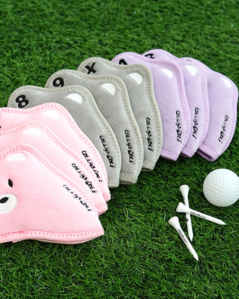 Bear Golf Iron Headcover - Etsy