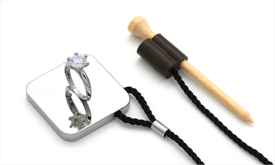 Diamant Ring-Golf Tee Weiß Von SOKIM - Etsy Österreich