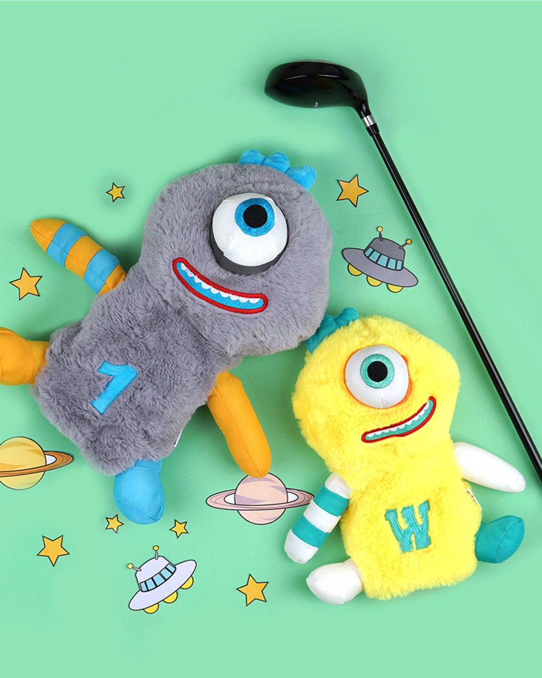 Monster Golf Club Headcover - Etsy