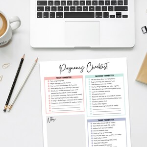 Pregnancy Checklist | Pregnancy Planner | Pregnancy To-do List ...