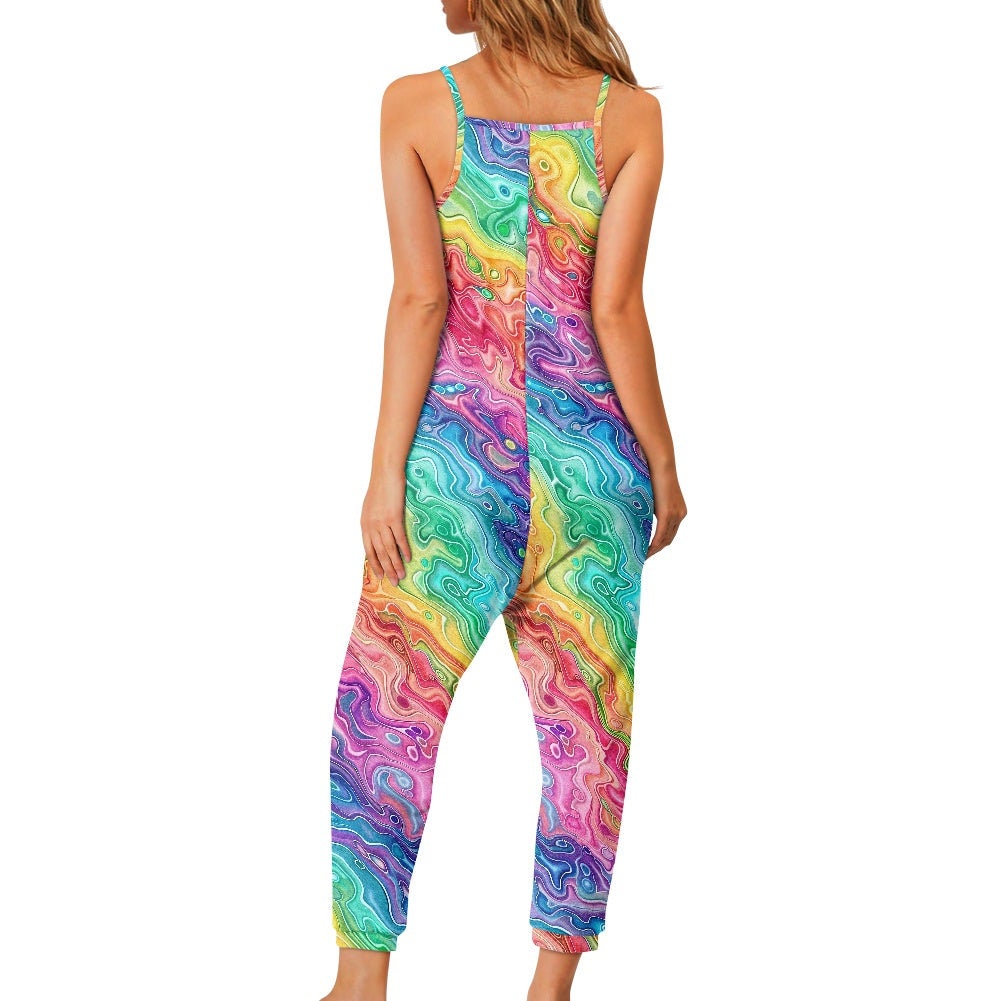 Pastel Rainbow Rompers Exclusive One-of-a-kind Luxury Romper Limited ...