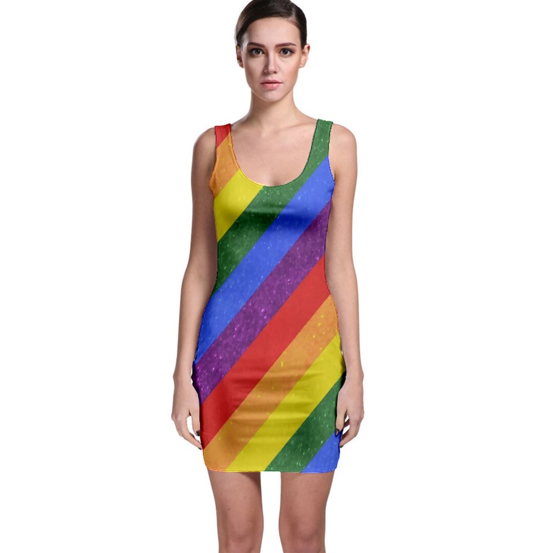 Gay Pride Rainbow Flag A-Line Dress | atelier-yuwa.ciao.jp