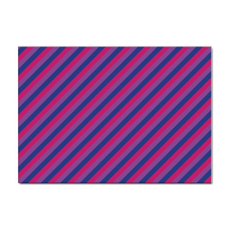 Bisexual Flag Sticker A4 100 Pack - Etsy