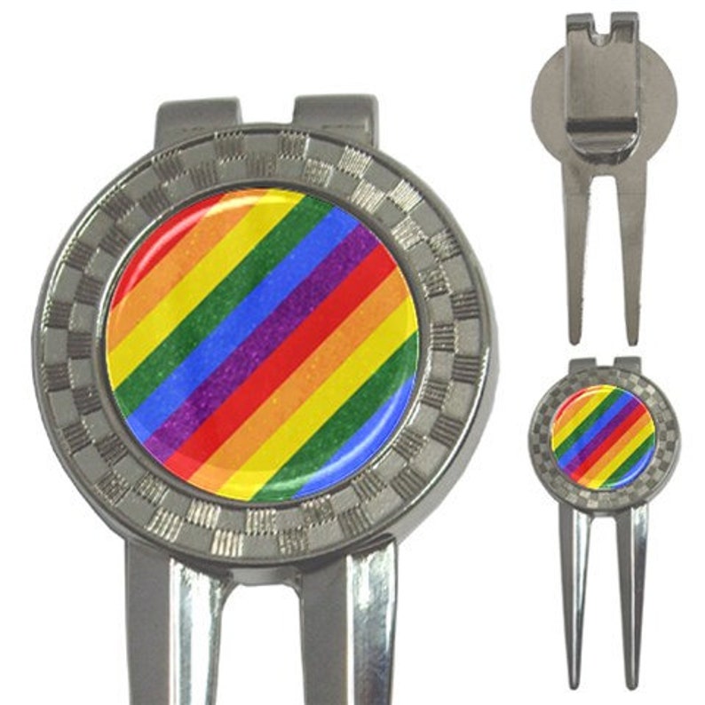 Rainbow Pride 3-in-1 Golf Divots - Etsy
