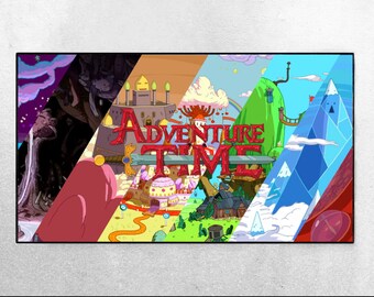 Adventure Time Poster - Etsy