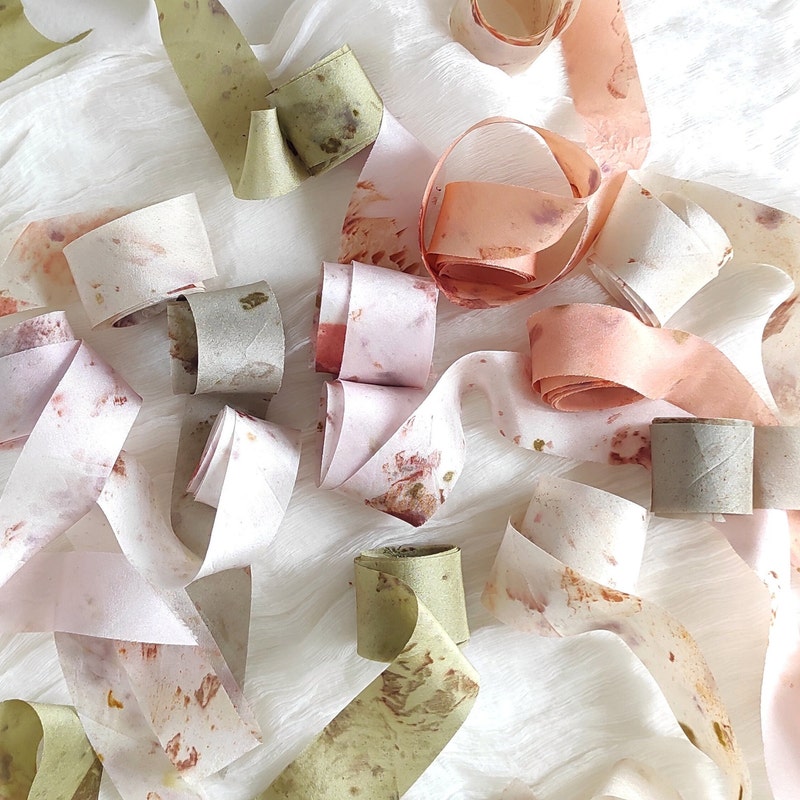 Silk Ribbons - Etsy