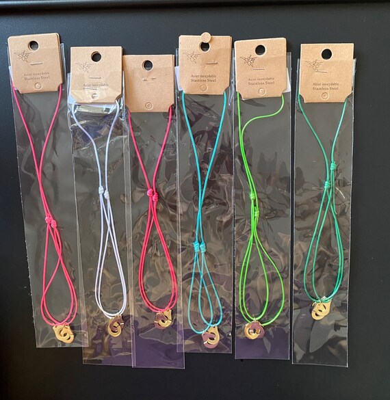 Necklace Cord Handcuffs Several Colors New Adjustable - Etsy