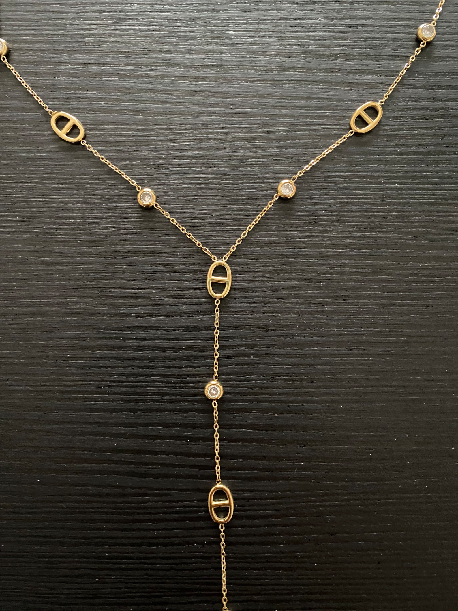 Collier cravate doré ou argenté Lucie - Etsy France
