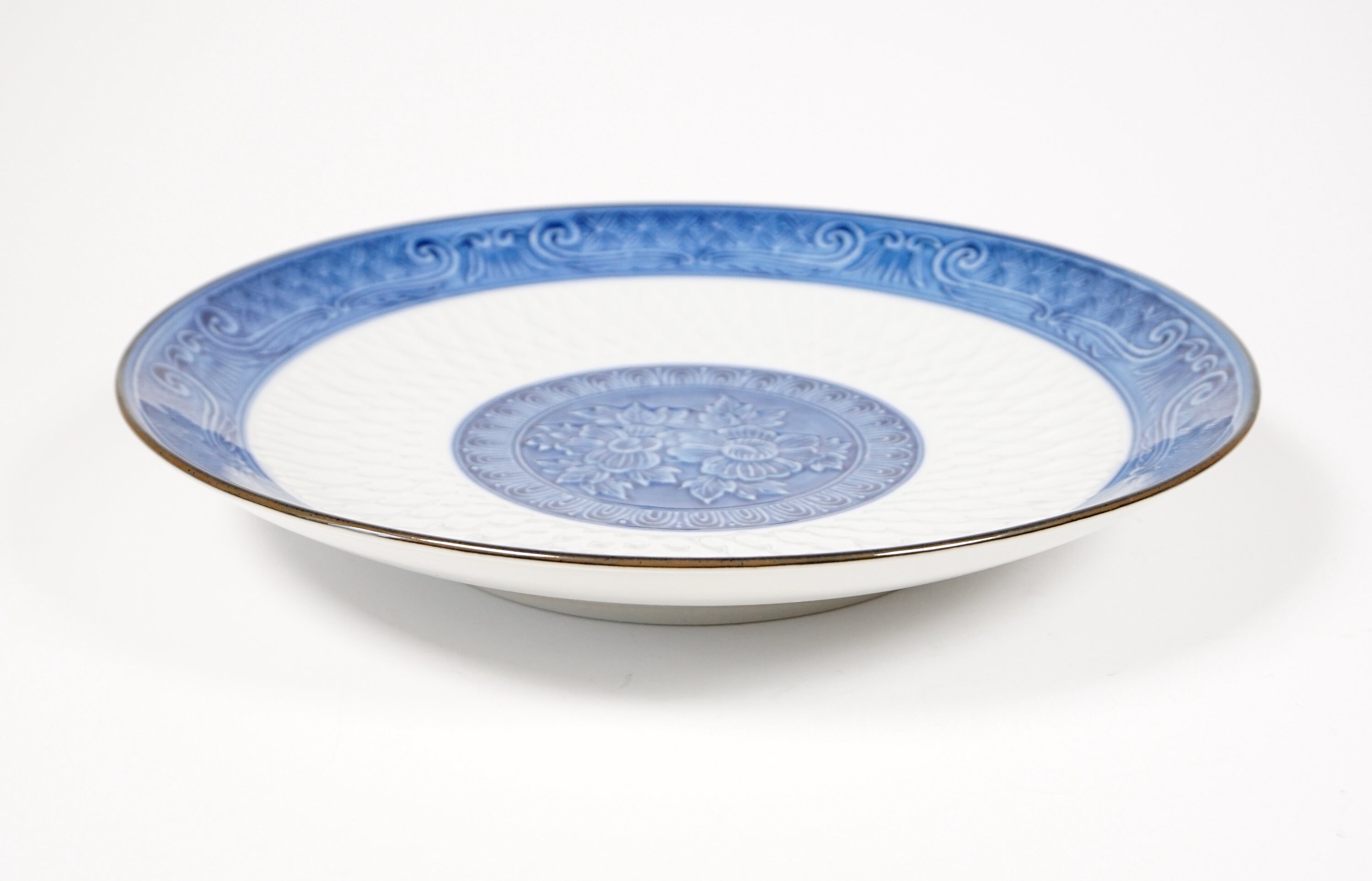 Vintage Japanese Blue and White Arita Plate Dish - Etsy