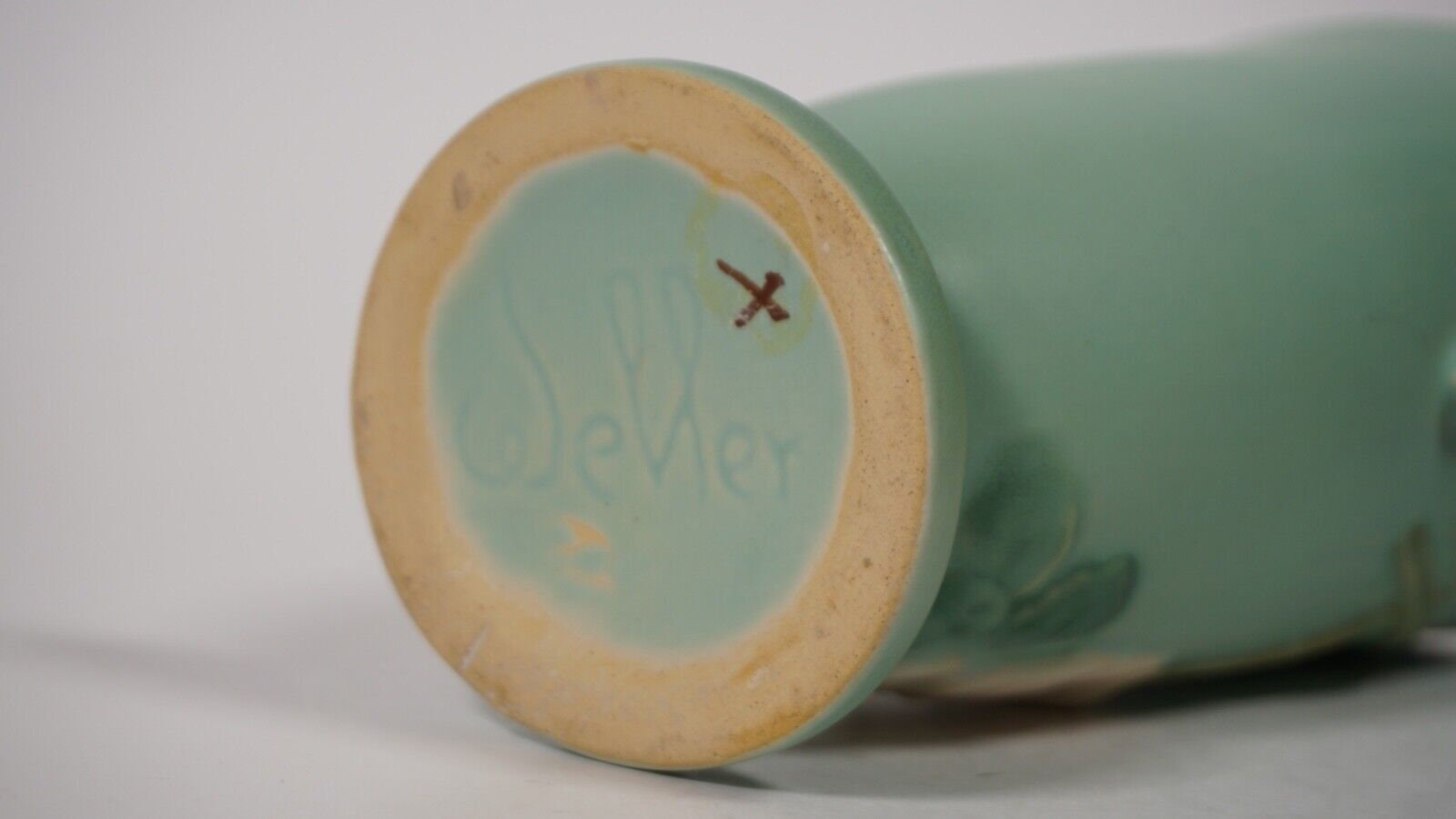 30'S Art Nouveau Hand-painted Two-handle Pottery Vase By, Weller Pottery - Etsy