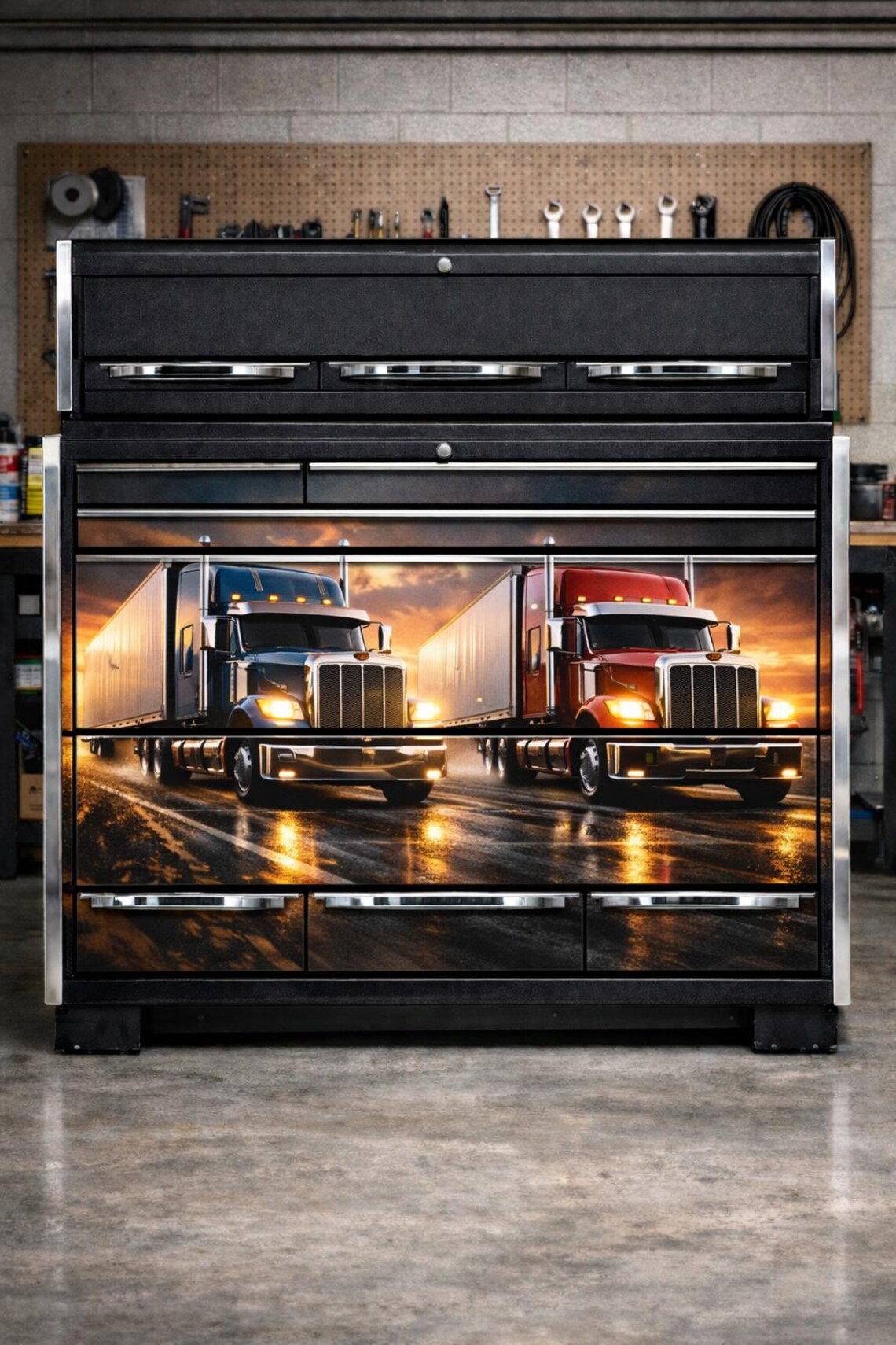 Custom Toolbox Drawer Stickers – Any Style Tool Chest Wrap – Recovery ...