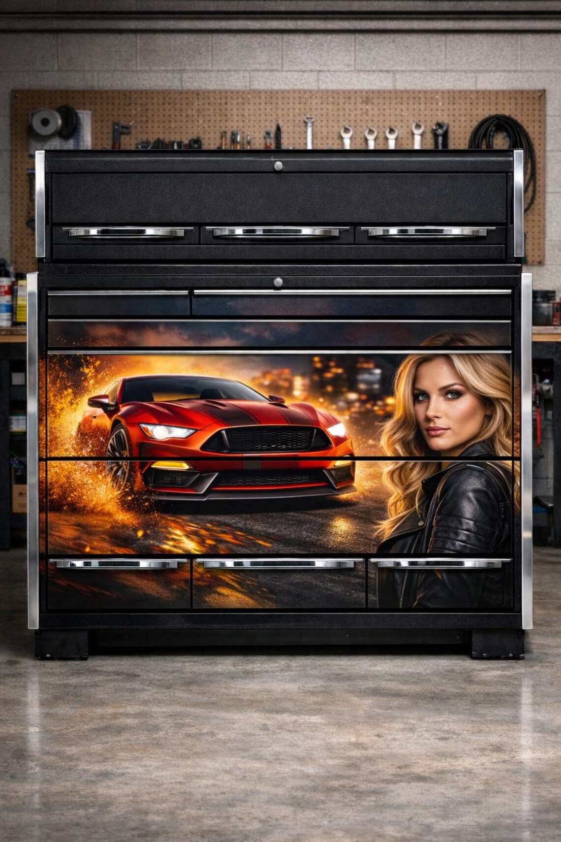 Custom Toolbox Drawer Stickers – Any Style Tool Chest Wrap – Recovery ...