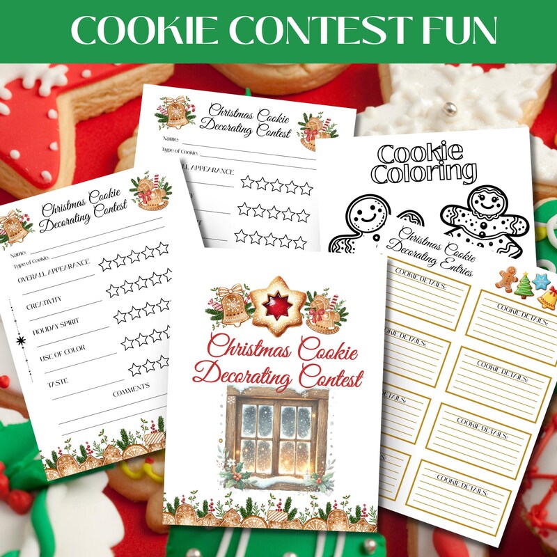 Christmas Decorating Contest Score Sheet - Etsy