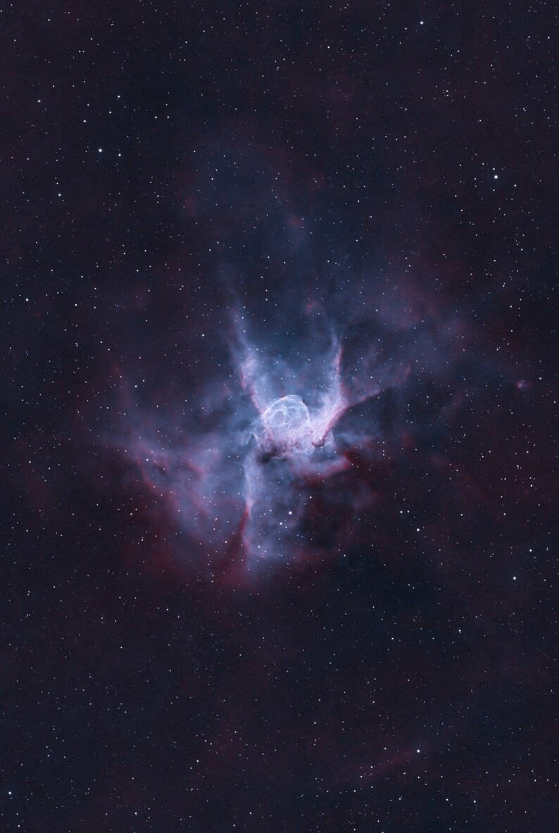 Thor's Helmet Nebula HD Metal Print: Cosmic Space Art - Etsy