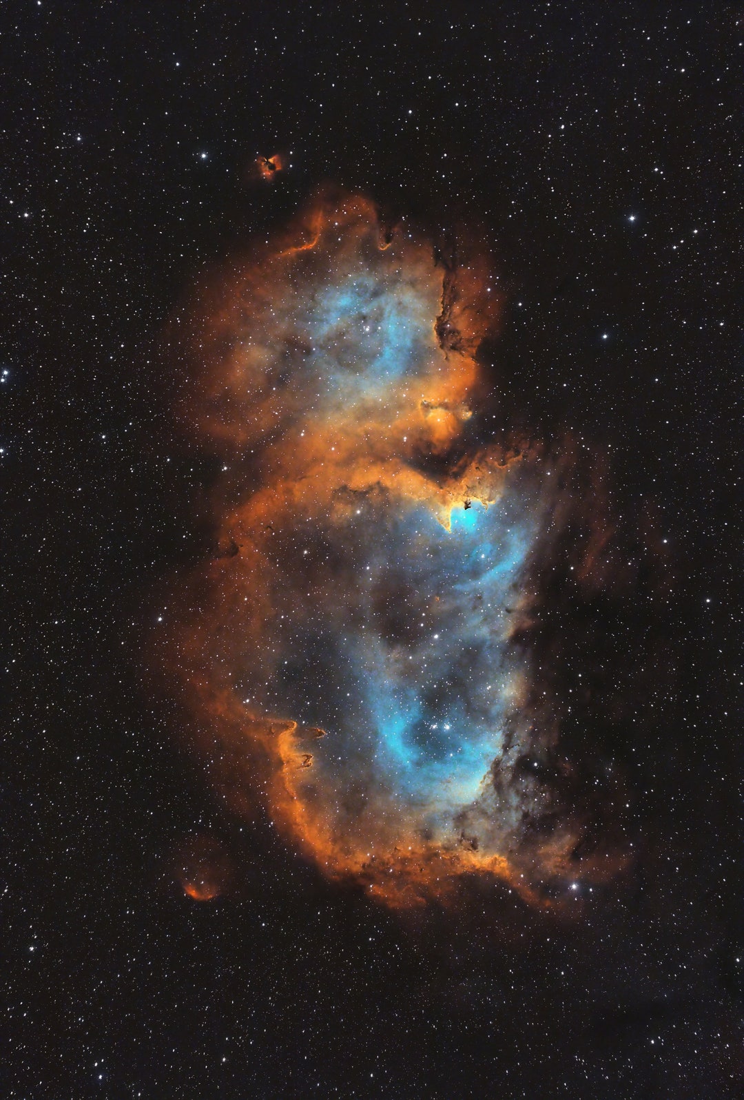 Soul Nebula - Quality Metal Print (glossy) - 12"x18" - Wall Decor ...