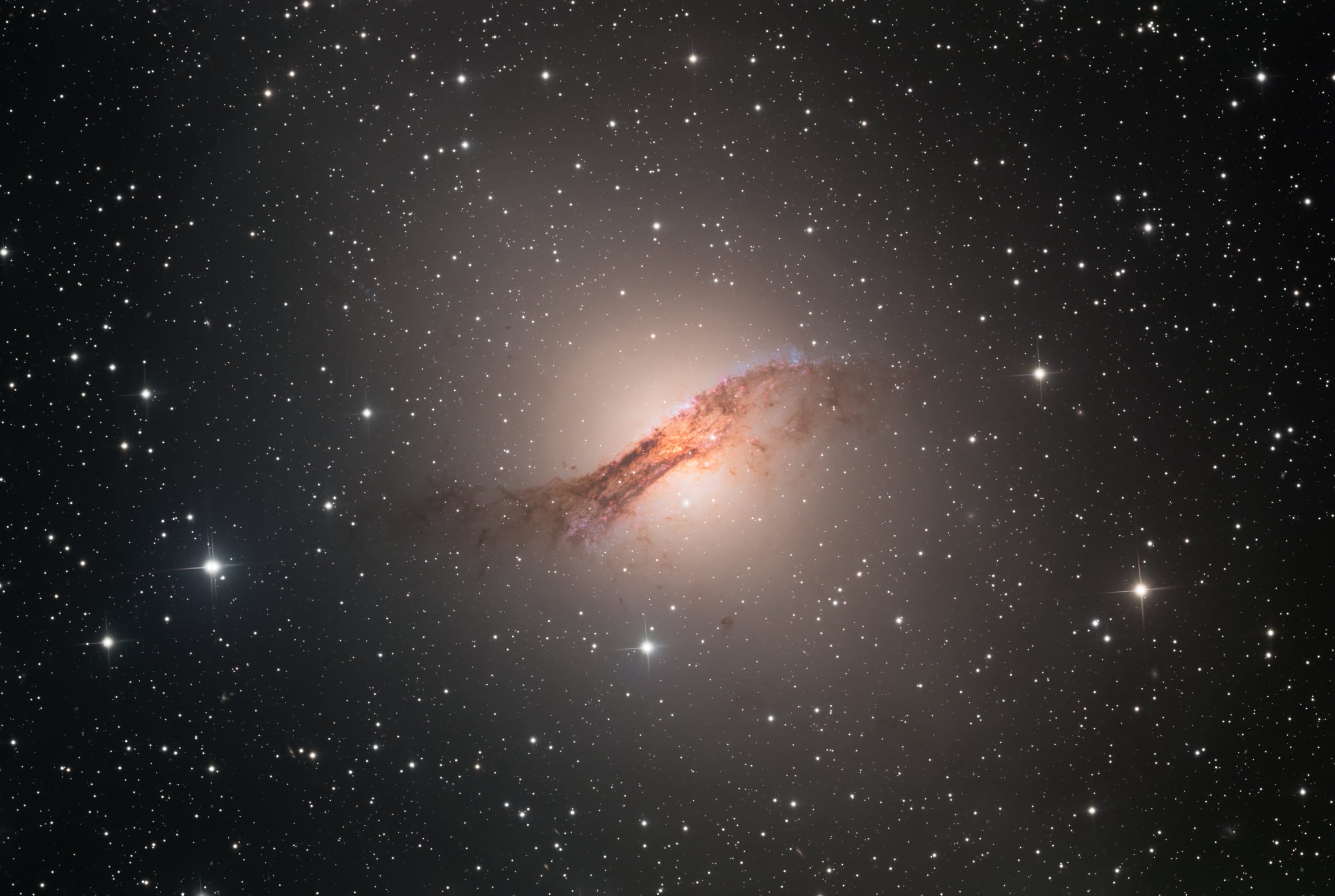 Centaurus A Galaxy HD Metal Print: Southern Sky Astronomy Wall Art - Etsy