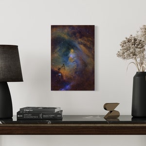 Christmas Tree Cluster & Fox Fur Nebula Metal Print: Cosmic Art - Ready ...