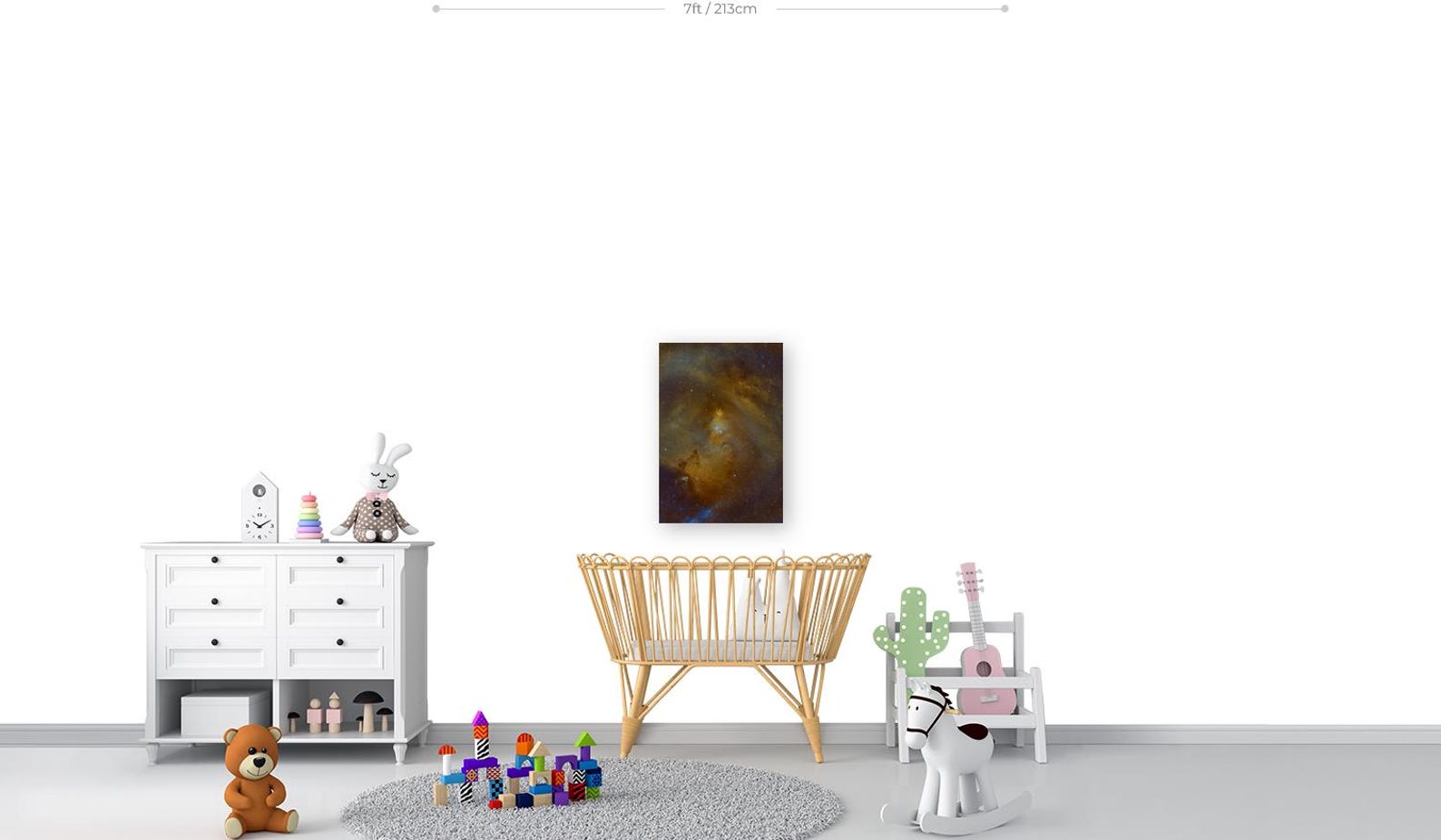 Christmas Tree Cluster & Fox Fur Nebula Metal Print: Cosmic Art - Ready ...