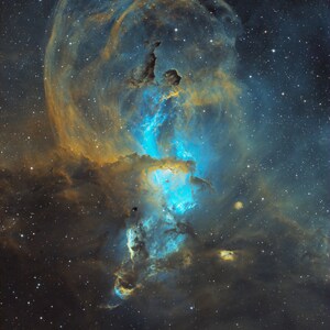 Statue of Liberty Nebula HD Metal Print – Cosmic Southern Hemisphere ...
