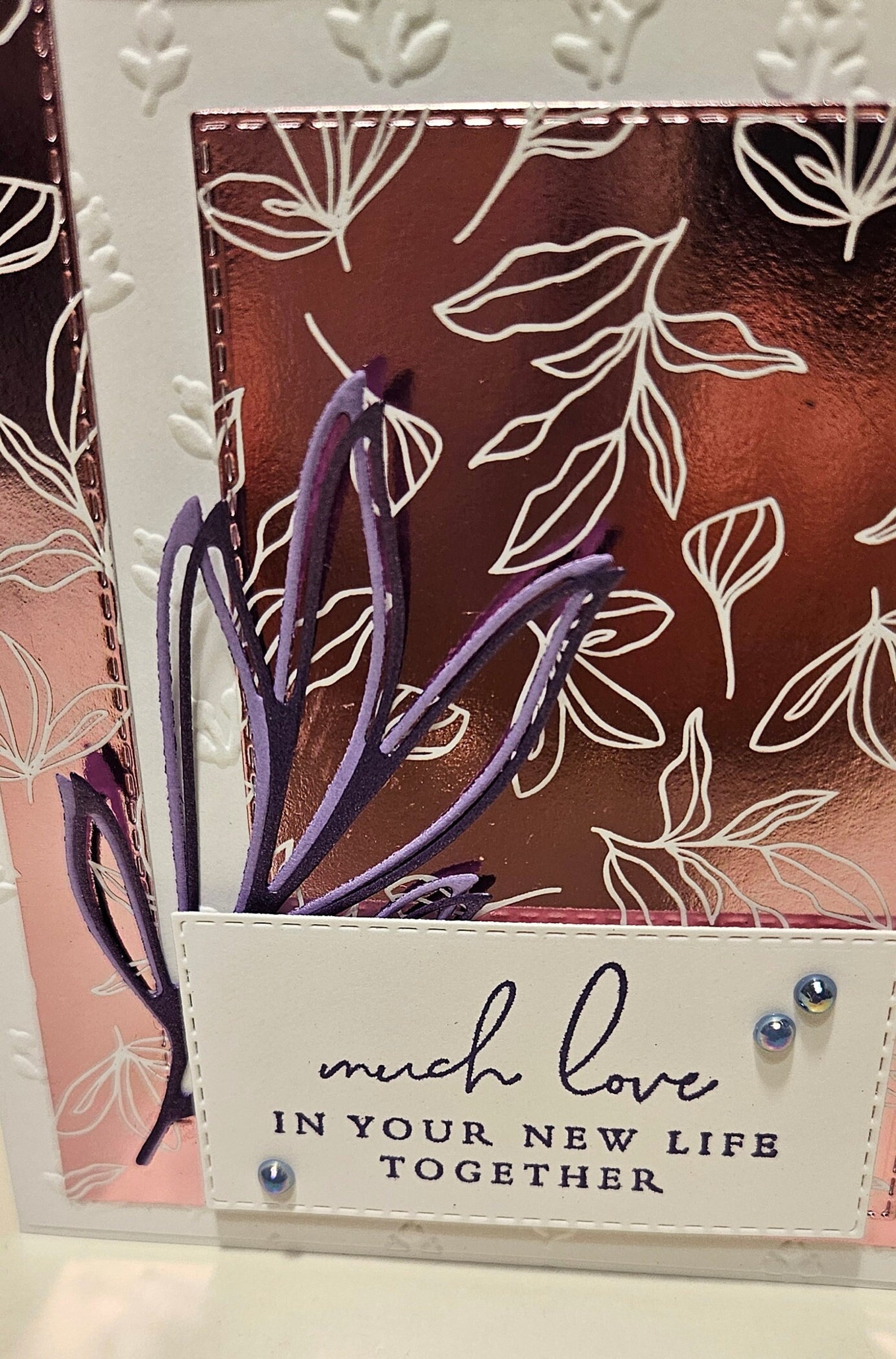 Much Love in Your New Life Together Wedding Greeting Card - Etsy