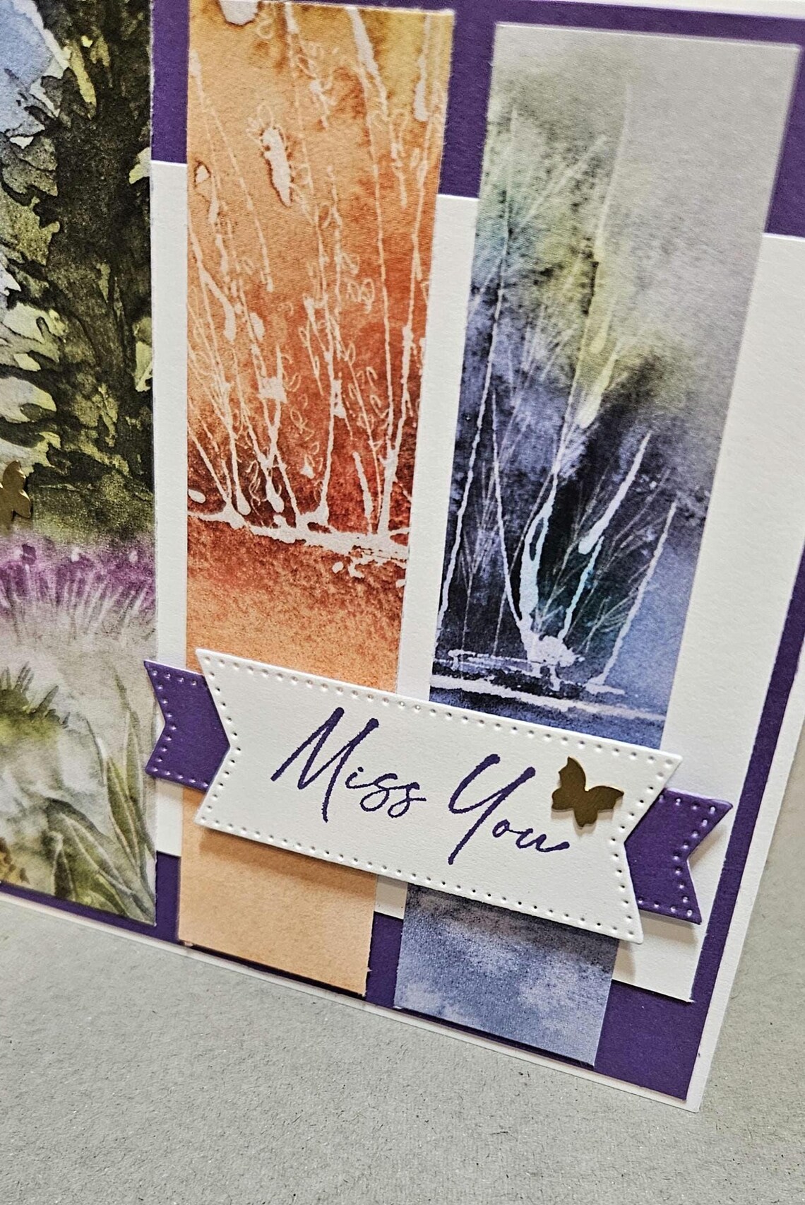 Outdoor Four Seasons Themed "miss You" Greeting Card - Etsy