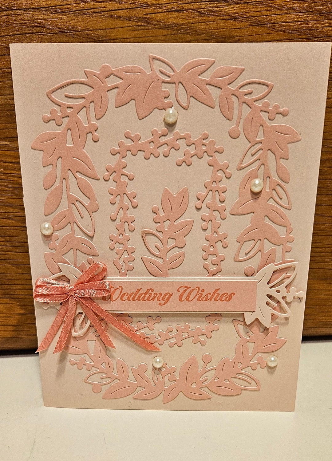 Wedding Wishes Greeting Card With Matching Envelope - Etsy