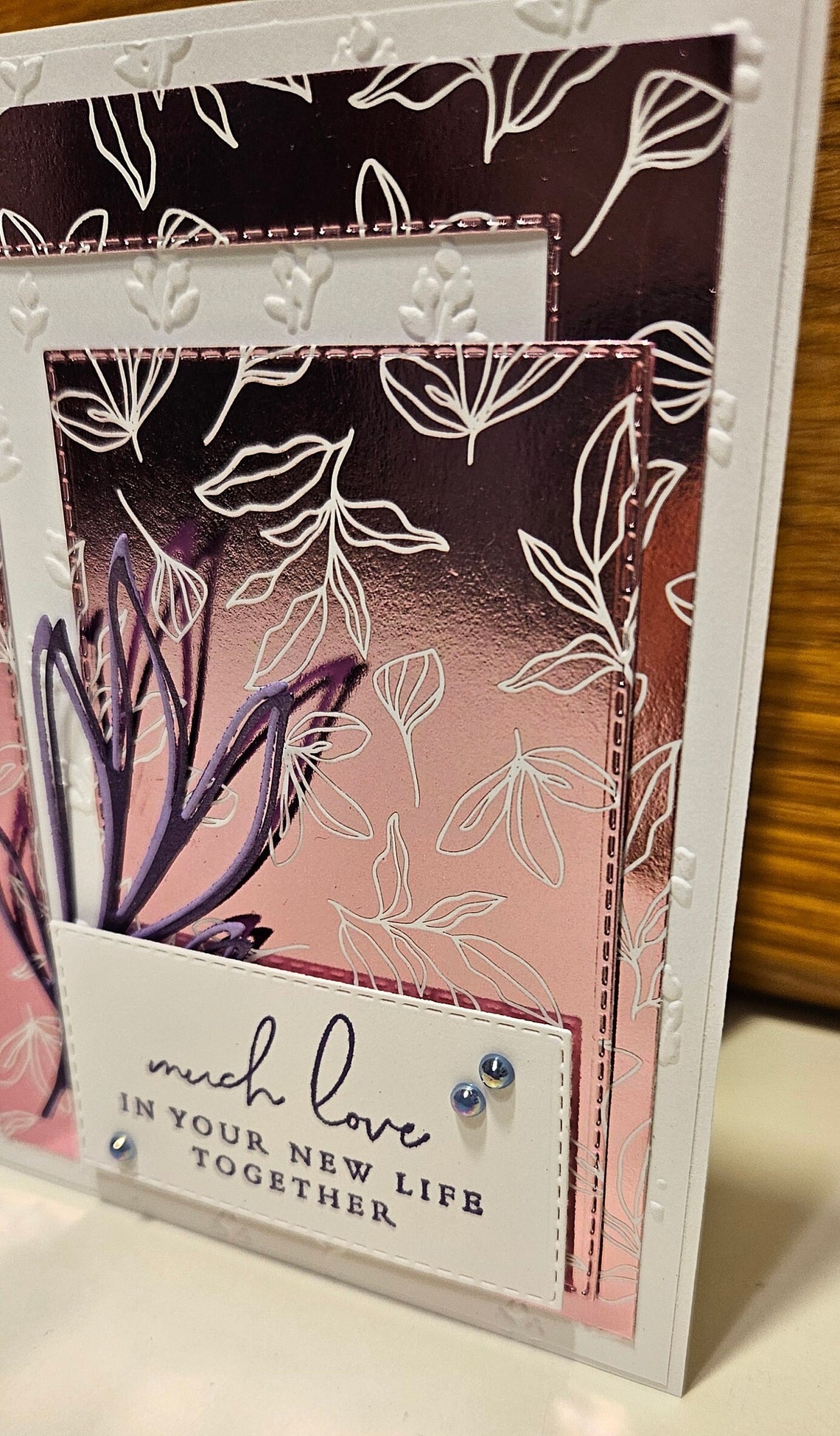 Much Love in Your New Life Together Wedding Greeting Card - Etsy