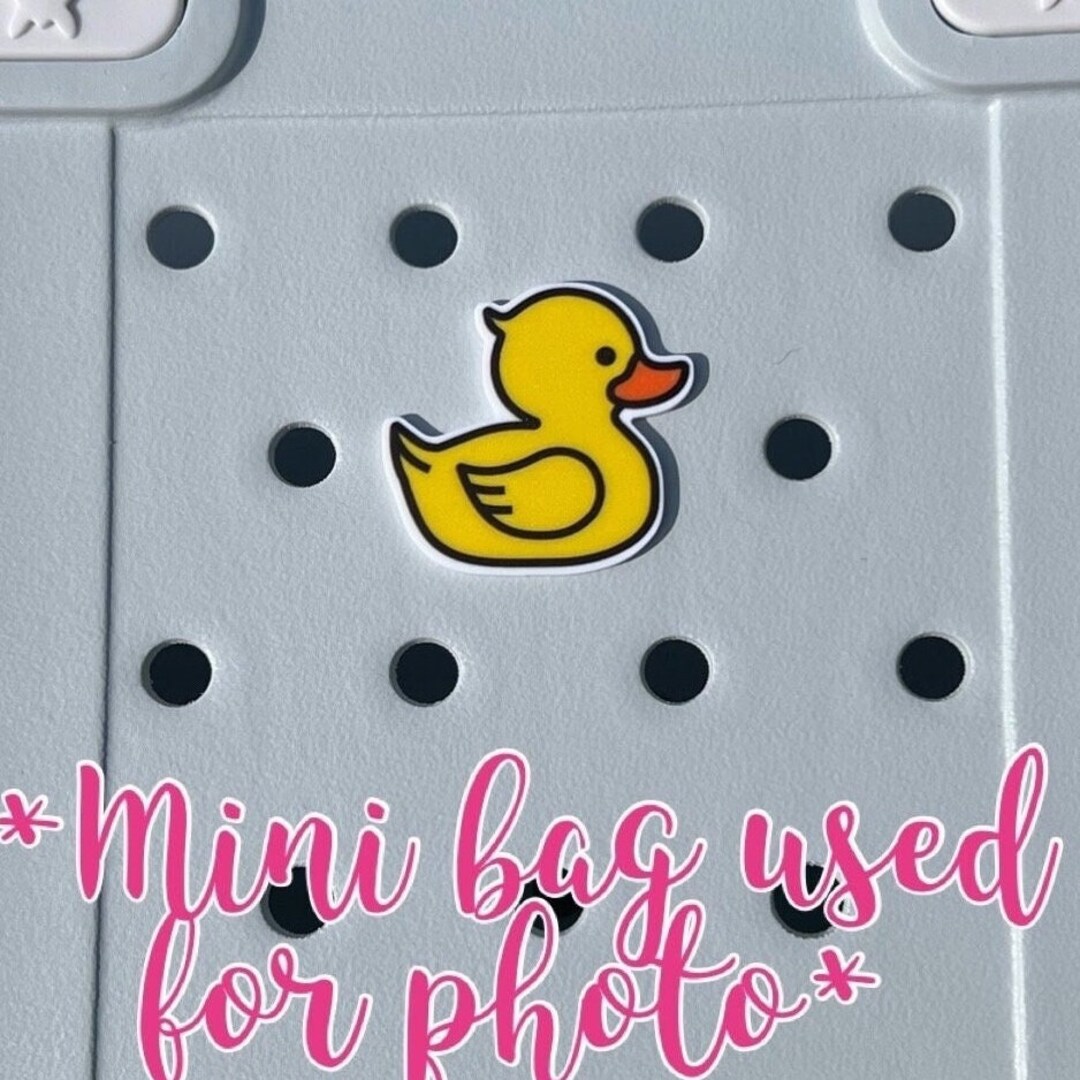 Duck Bogg Bag Tag Beach Bag Charm Compatible With Simply Southern - Etsy