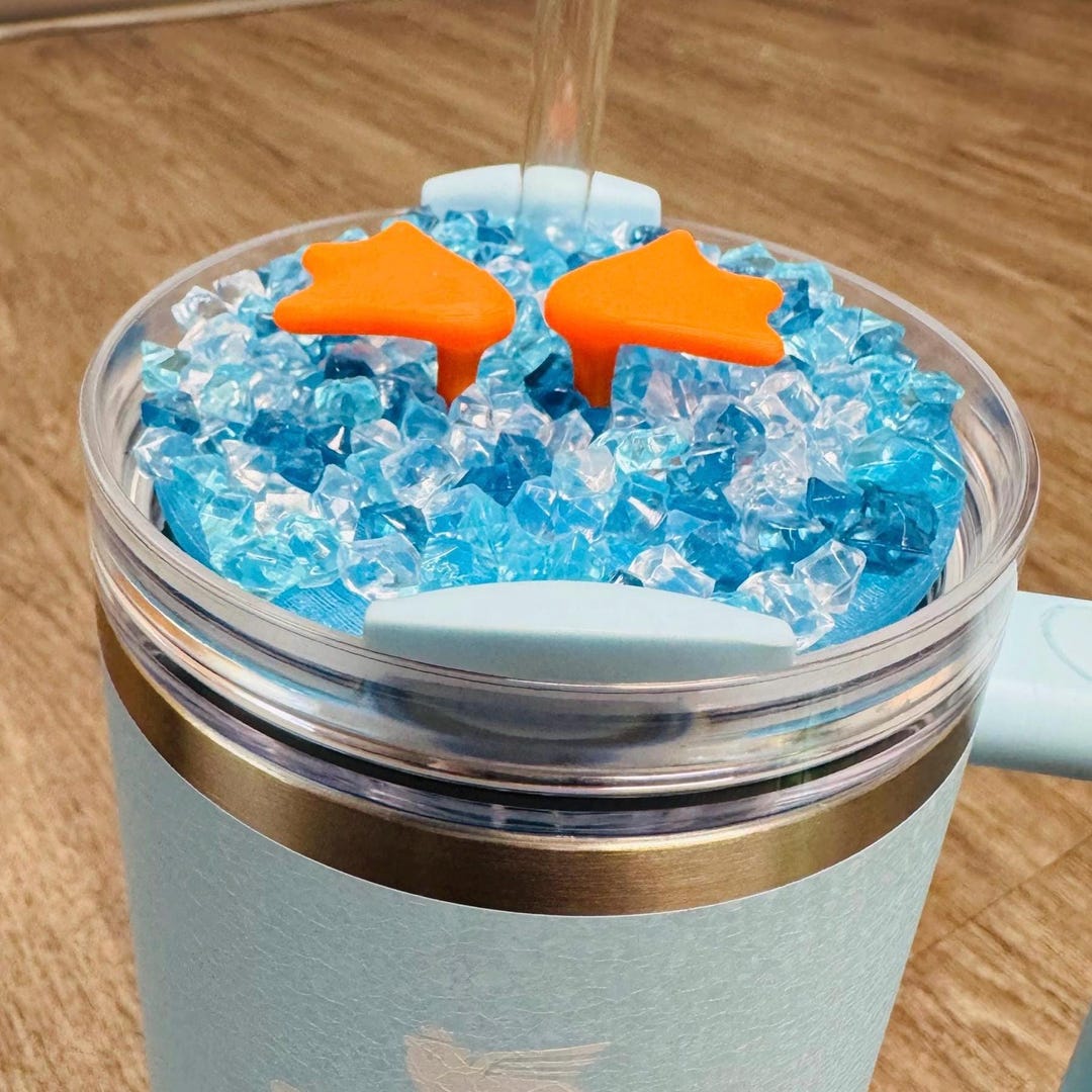 Upside Down Duck Feet 3D Cup Topper - Etsy