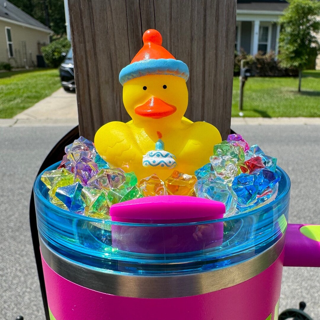 Party Duck Cup Topper 3 Styles to Choose From - Etsy