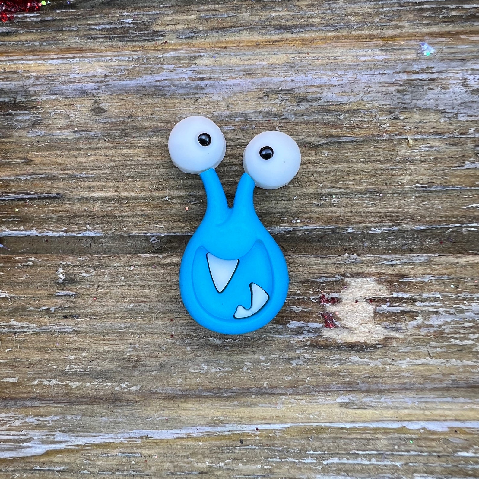 Silly Monster Face Croc Charm - Etsy