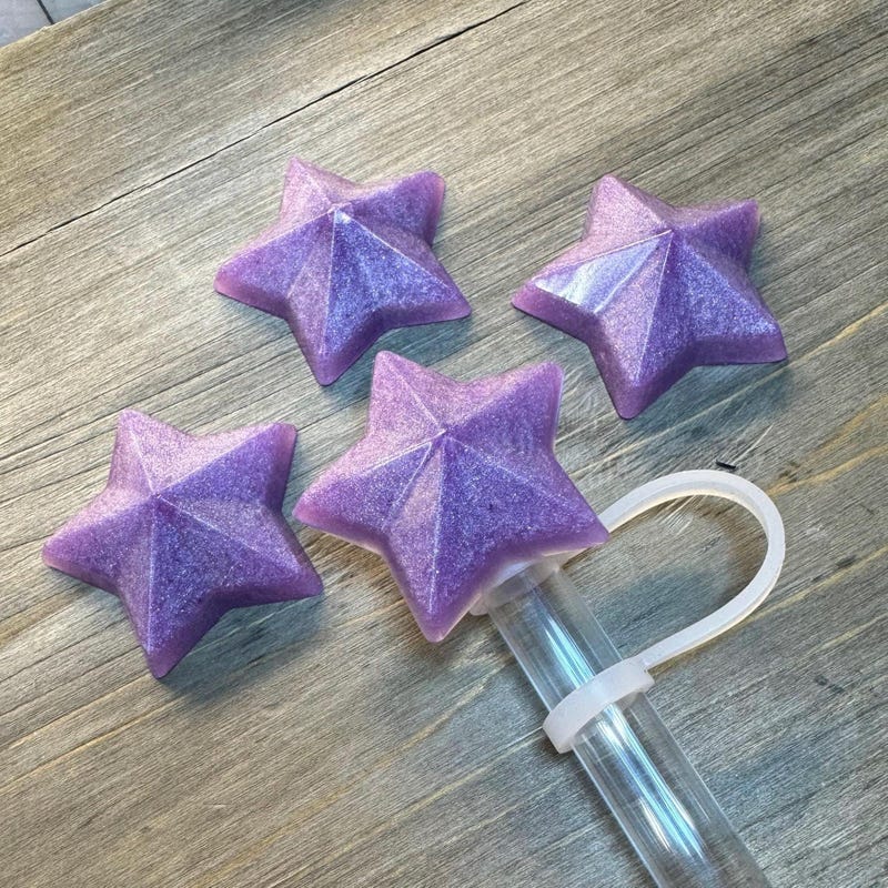 Lavender Straws - Etsy