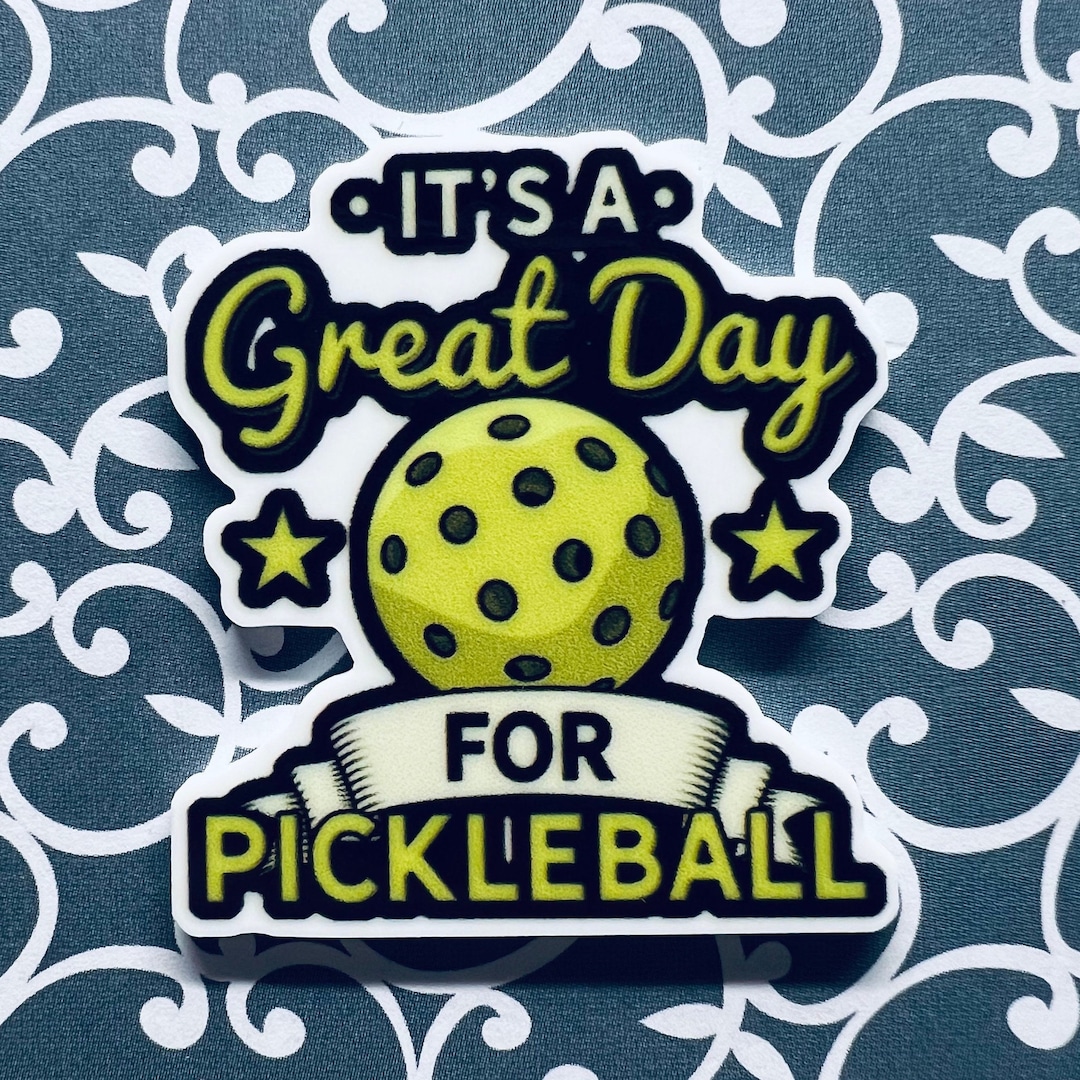 Pickle Ball Bogg Bag Tag Beach Bag Charm Compatible With Simply ...