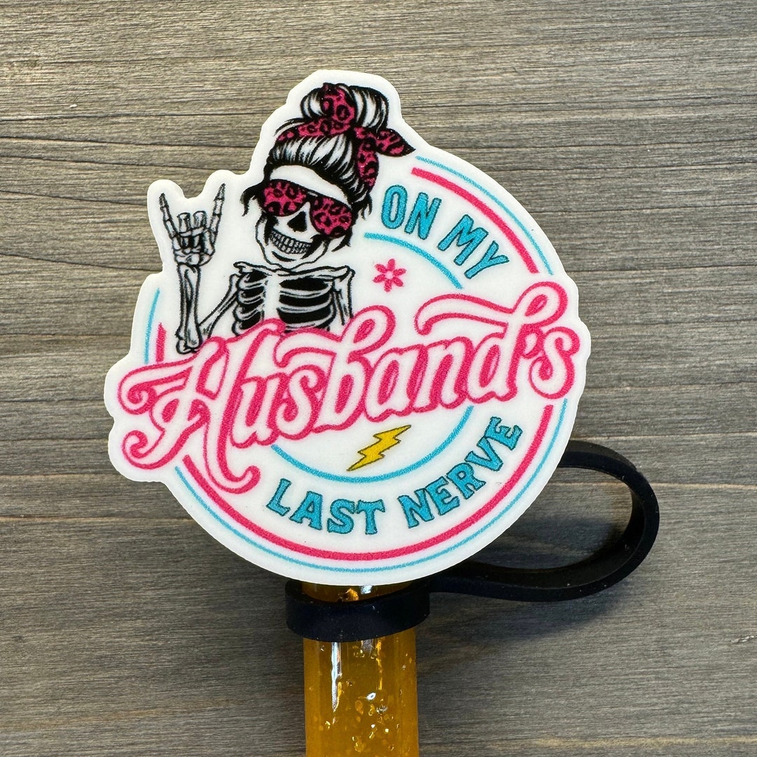 On My Husband’s Last Nerve Straw Cap - Etsy