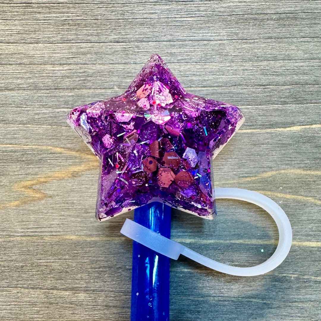 Metallic Purple Star Straw Cap - Etsy