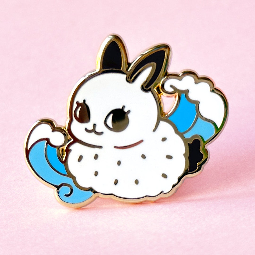 Sea Bunny Hard Enamel Pin / Rabbit, Sea Slug. Jorunna Parva, Lapel Pin ...