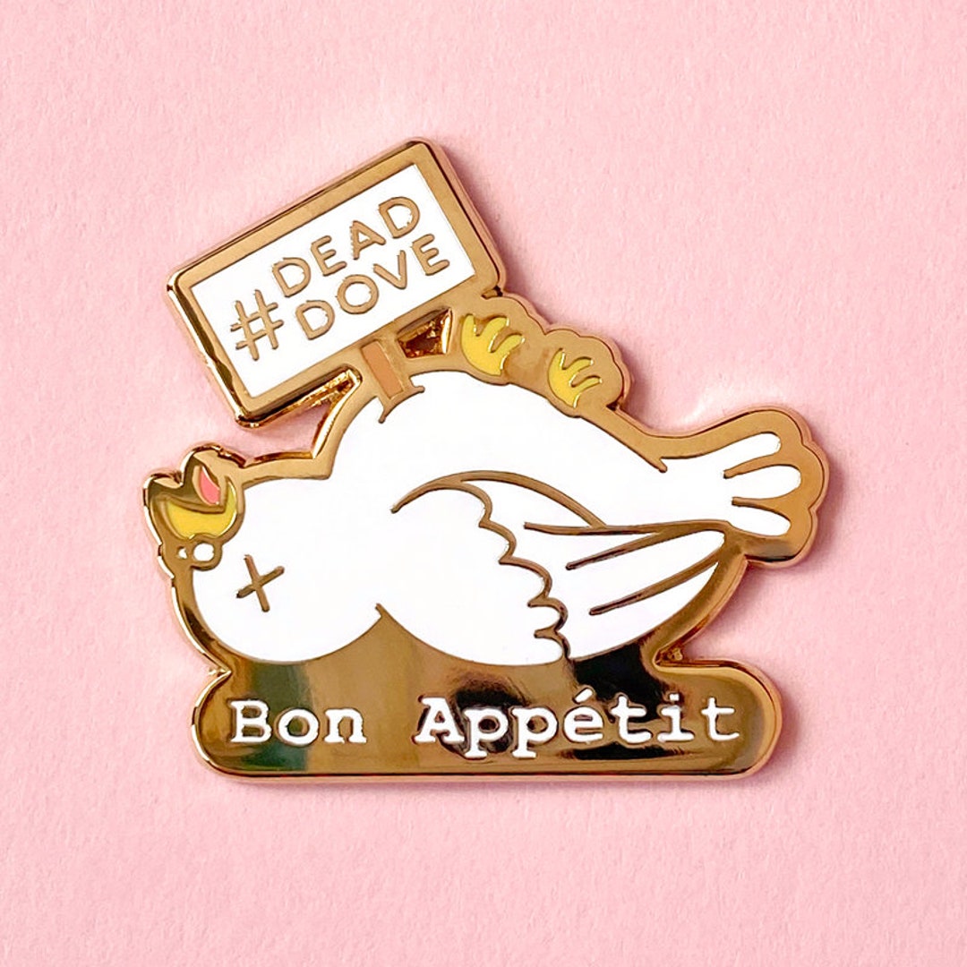 Dead Dove Hard Enamel Pin / Funny, Romance, Fan Fiction, Fanfic, Lapel ...