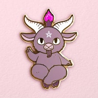 SATAN - Enamel Pin - Etsy