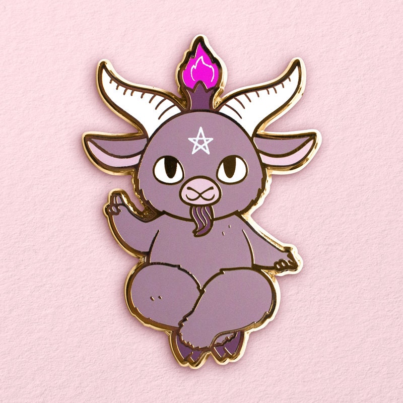 Devil Pin - Etsy