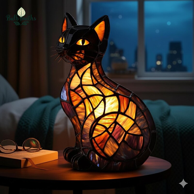Cat Lamps - Etsy