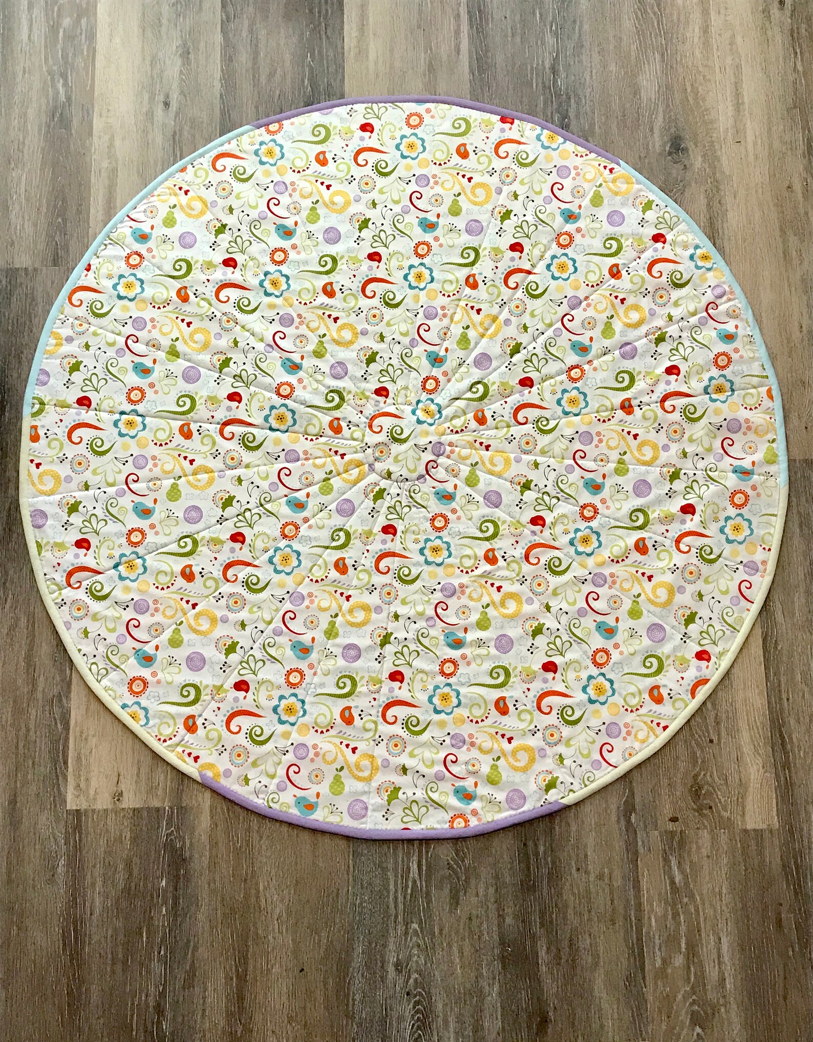 Baby Quilt Circle Playmat - Etsy