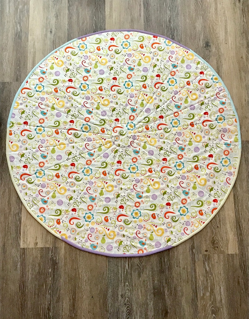 Baby Quilt Circle Playmat - Etsy