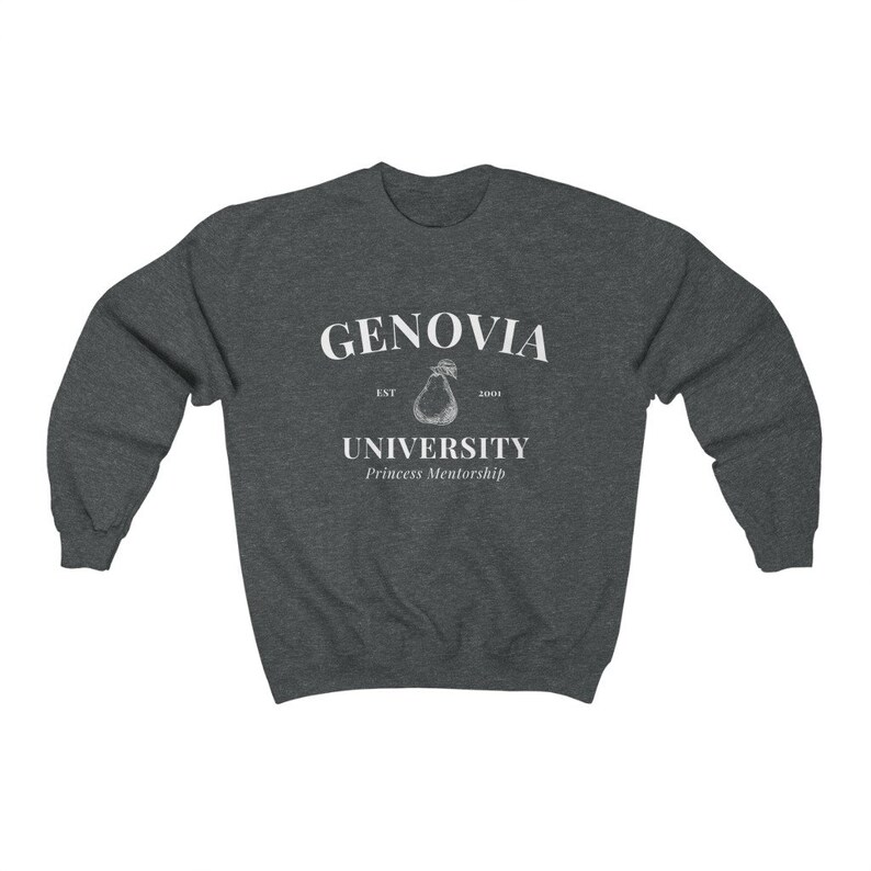 Genovia University Sweatshirt Princess Diaries Genovia | Etsy